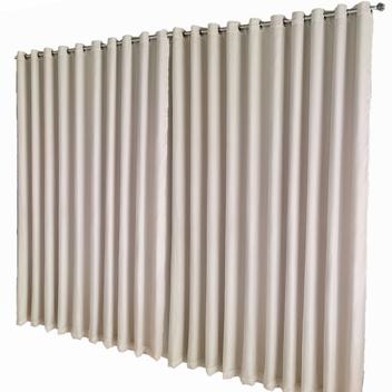 cortina quarto 5,50 x 3,80 pe direito alto Celina bege - Enxovais ...