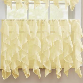 Cortina Sweet Home Collection Kitchen Window Sheer Maize - Cortina para ...