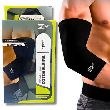 Cotoveleira Elástica de Compressão Contusões e Prevenção Tamanho Único ...