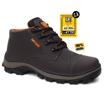 Coturno Masculino Jackson Cano Baixo Catprime Original Couro Legítimo ...