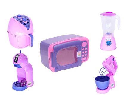 Cozinha Infantil Brinquedo Menina Casinha Panelinha Rosa - Altimar ...