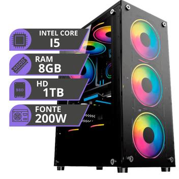 Cpu Pc Gamer Computador Intel I5 2400 Mem 8gb Hd 1tb - MRP Informática ...