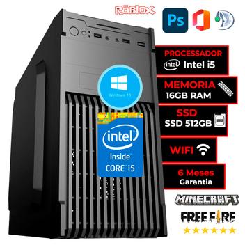 Cpu Pc Intel Core I5 3470 + Placa H61 + DVD + 16 Gb + Ssd 240gb ou ...