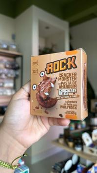 Cracker Monster - Cobertura ao leite com wheyrock 55g - Biscoito ...