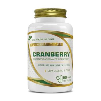 CRANBERRY 500MG 60 Cápsulas - Suporte para o Sistema Urinário - Flora ...