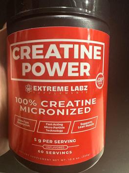 Creatina 100% micronizada Extreme Labz 300grs Creatine Power Micronized ...