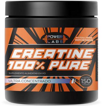 Creatina 100% Pure - (150g) - Power Labs - Creatina - Magazine Luiza