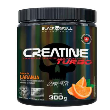 Creatina em Pó Black Skull Creatine Turbo Laranja 300g - Creatina ...