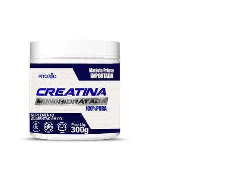 Creatina Fitobio Monohidratada Pura 300g - Creatina - Magazine Luiza