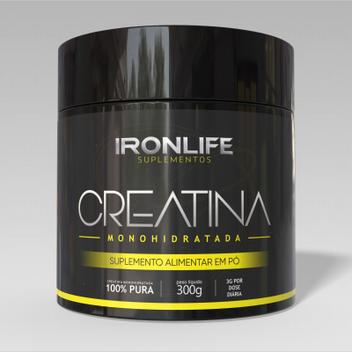 Creatina Monohidratada 100 Pura 300g Iron Life Suplementos - Creatina ...