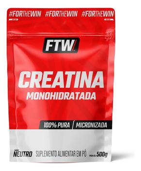 Creatina Monohidratada 100 Pura FTW 500g Suplemento Em Pó Laudo ...