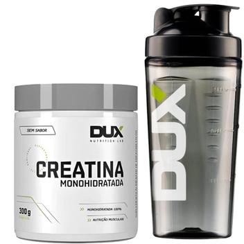 Creatina Monohidratada Dux Nutrition 100% Pura Pote 300g Sem Sabor ...