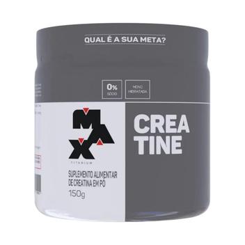 Creatina Monohidratada Max Titanium 150g - Creatina - Magazine Luiza