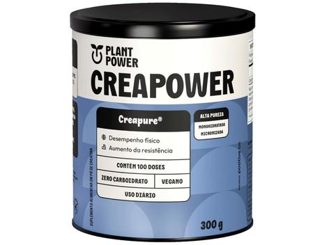 Creatina Monohidratada Micronizada Plant Power - Creapower Creapure em ...