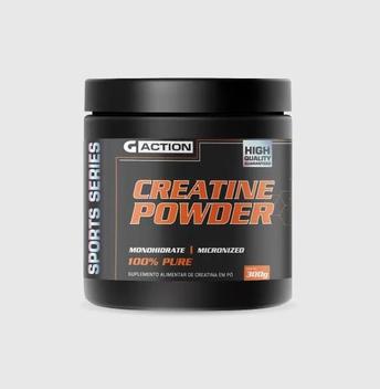 Creatina Powder 300 gramas Gaction - Gaction suplementos - Creatina ...