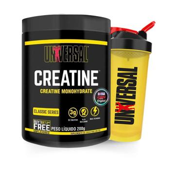 Creatina Universal Original 200g + Coqueteleira Universal - Creatina ...