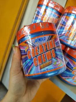 Creatine Chews 60 TABLETS Tutti-Frutti - Arnold Nutrition - Creatina ...