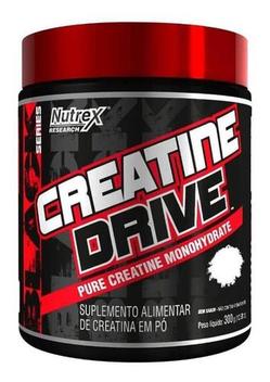 Creatine Drive 300g Nutrex Research Original com Adesivo de Original ...