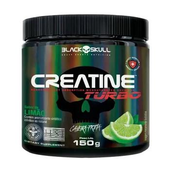 Creatine Turbo Creatina Em Pote De 150g - Black Skull - Creatina ...