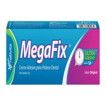 Creme Adesivo para Dentaduras Megafix 20g - Nativita Farmacêutica ...