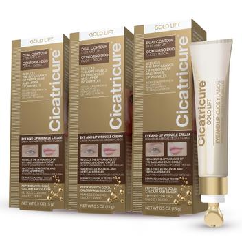 Creme Anti-rugas Cicatricure Gold Lift Dual Contour - Olhos e Lábios ...