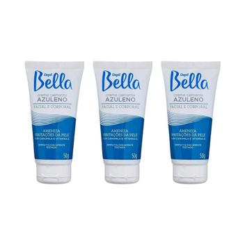 Creme Calmante Depil Bella Facial E Corporal uleno 50G-3Un - Pós ...