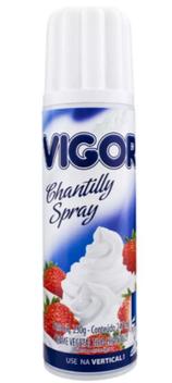 Creme chantilly Spray vigor 250ml - Chantilly - Magazine Luiza