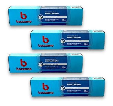 Creme De Barbear Bozzano Hidratação 65g (Kit c/ 4 Unidades) - Espuma de ...