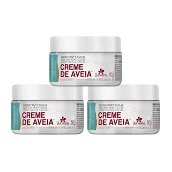 Creme de pele Hidratante Facial Davene Creme de Aveia Suave 50g ...