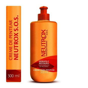 Creme de Pentear Neutrox Sos 300ml - Creme de Pentear - Magazine Luiza