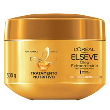 Creme de Tratamento Elseve Óleo Extraordinário Nutrição Intensa 300g ...