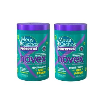 Creme De Tratamento Novex 400G Meus Cachos - Kit Com 2Un - Máscara Capilar - Magazine Luiza