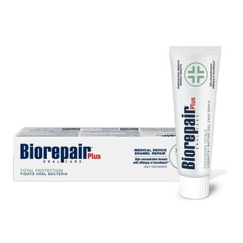 Creme Dental Biorepair Total Protection Plus - 75ml - Sem Flúor - Creme ...