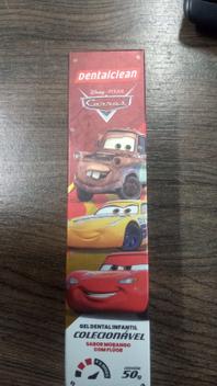 Creme dental carros 50g sabor morango-kit com 3 unidades - DENTALCLEAN ...