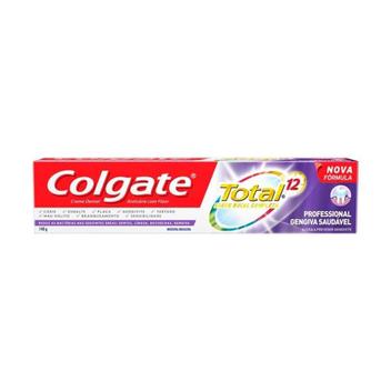 Creme Dental Colgate Total 12 Gengiva Reforçada 140g - Embalagem com 12 ...