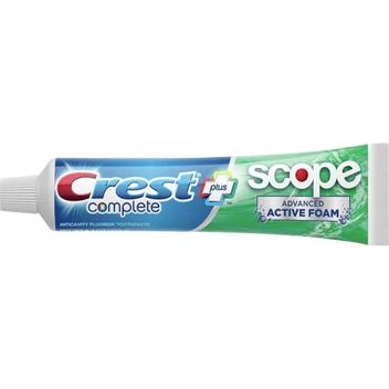 Creme Dental Crest Complete Plus Scope 232 gramas - Creme e Gel Dental ...