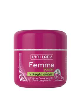 Creme Desodorante Antitranspirante Femme 45G - Vini Lady - Desodorante ...