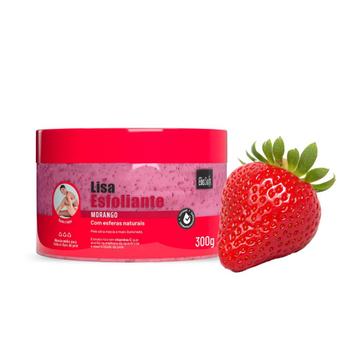 Creme Esfoliante Corpo e Rosto Morango Bio Soft 300g - Outros Beleza e ...