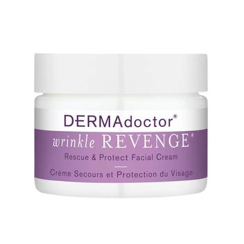 Creme facial DermaDoctor Wrinkle Revenge Rescue & Protect - Antirrugas Facial - Magazine Luiza