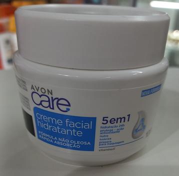 Creme Facial Hidratante Avon Care 5 em 1 100g - Shampoo Sólido ...