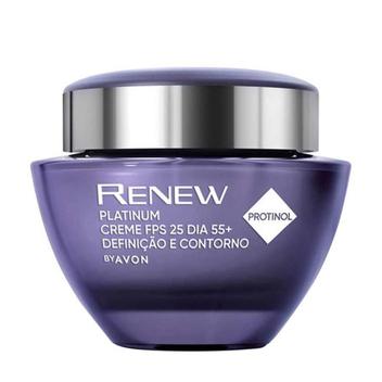 Creme Facial Renew Platinum Dia Protinol 50g FPS25 - Avon ...