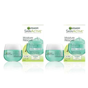 Creme Gel Refrescante Garnier Moisture Rescue 50g (Pack com 2) - Kit de ...