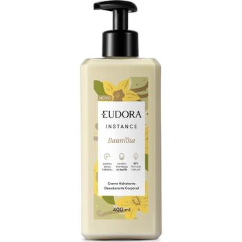 Creme hidratante corporal instance baunilha 400ml - EUDORA - Cuidados ...