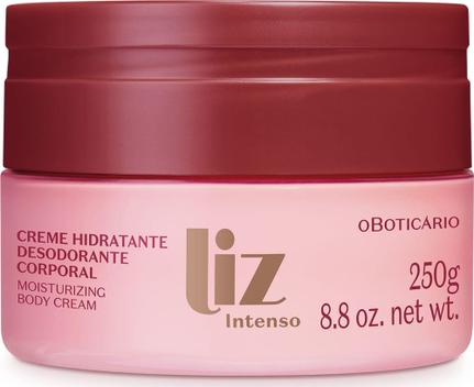 Creme Hidratante Desodorante Corporal Liz Intenso 250g - Corpo e banho ...