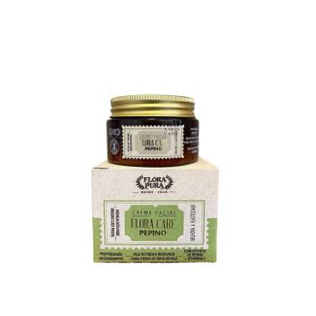 Creme hidratante facial pepino 100g flora care - Flora pura - Cuidados ...