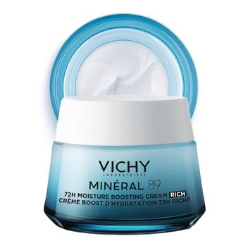 Creme hidratante Vichy Mineral 89 Rich 72H com ácido hialurônico ...