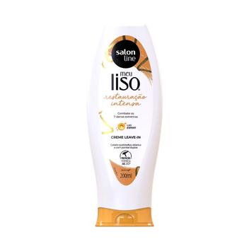 Creme Leave In Meu Liso Restauração Intensa 200ml Salon Line - Leave in ...