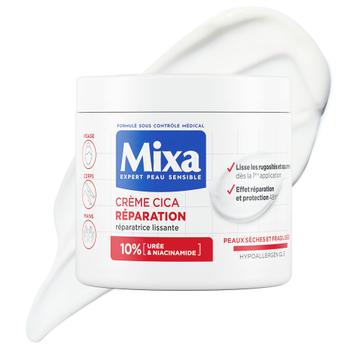 Creme Mixa Cica Repair 400 ml Ureia Niacinamida - Antirrugas Facial ...