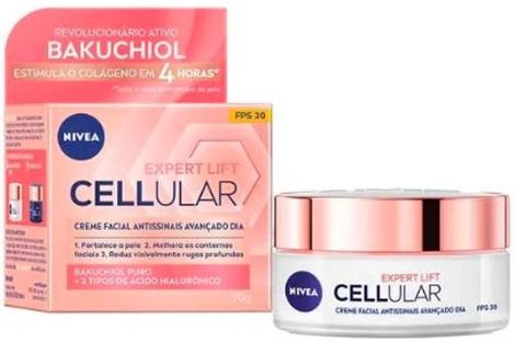 Creme Nivea Cellular Expert Lift Dia 50G - Antirrugas Facial - Magazine ...