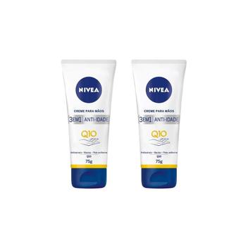 Creme Para As Maos Nivea 75G Anti-Idade Q10-Kit C/2Un - Outros Beleza e Perfumaria - Magazine Luiza